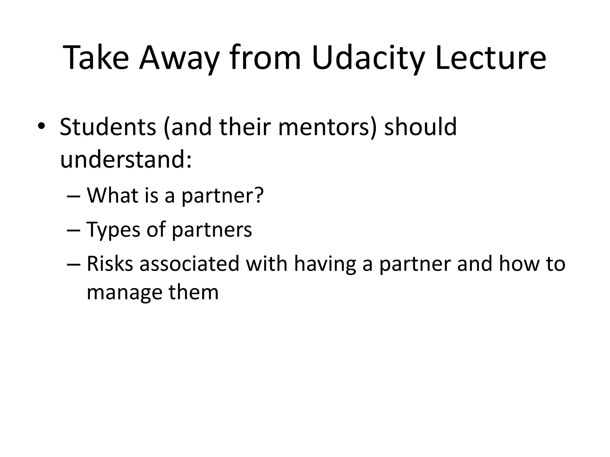 Mentor update 6 partners | PPTX