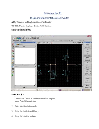 Mentor vlsi lab btech_4_1 | PDF