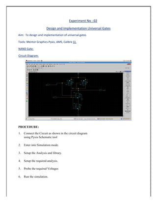 Mentor vlsi lab btech_4_1 | PDF