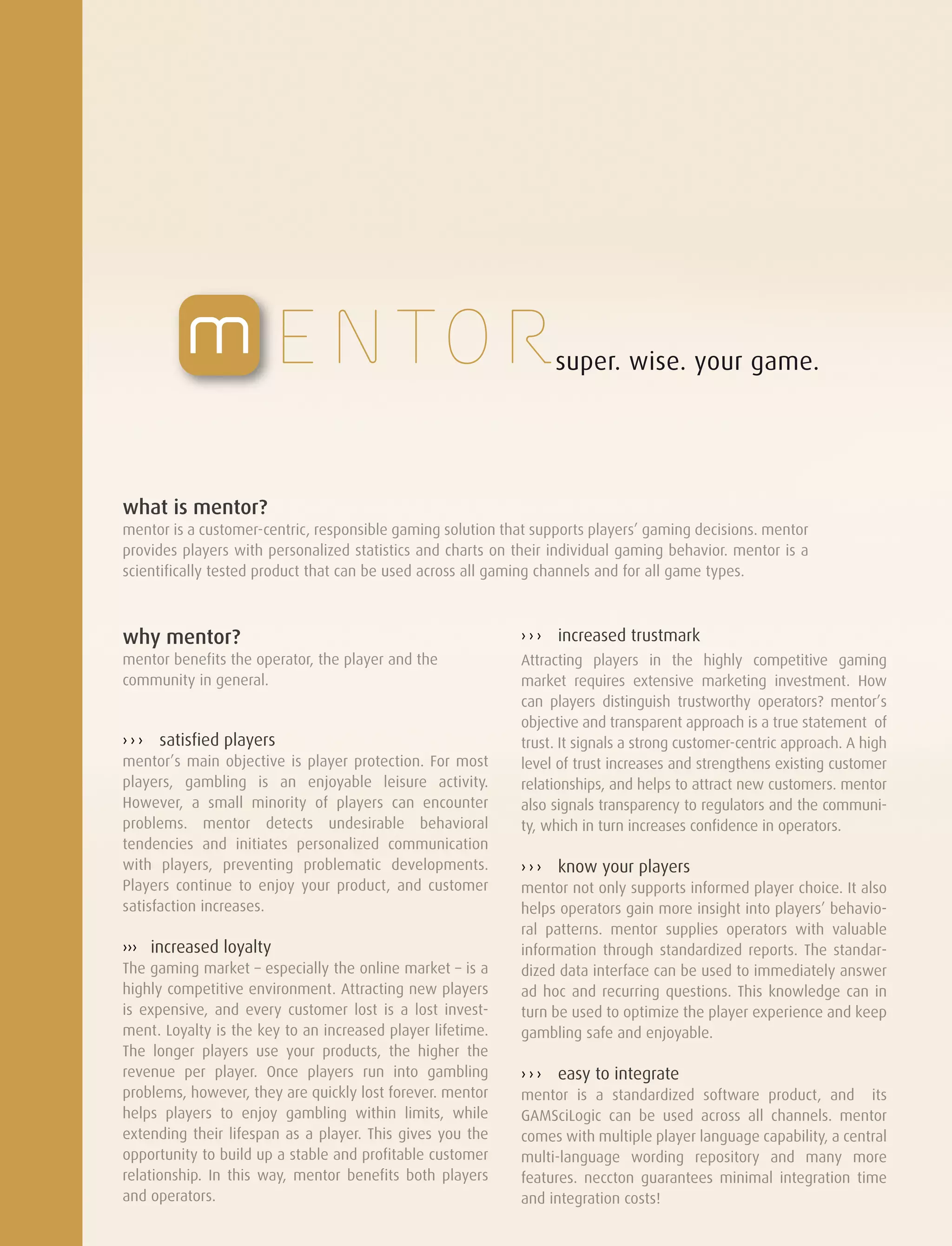 neccton_Mentor white paper | PDF