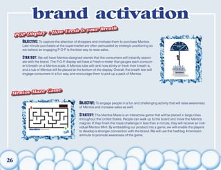 Mentos Advertising Campaign | PDF
