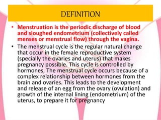 MENSTRUAL CYCLE | PPT