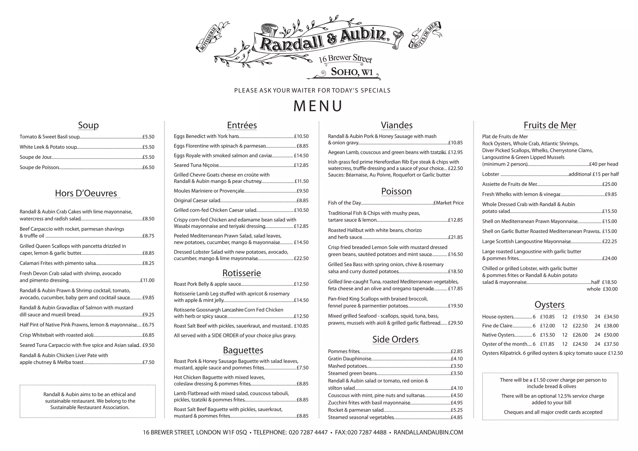 Restaurant Menu | PDF