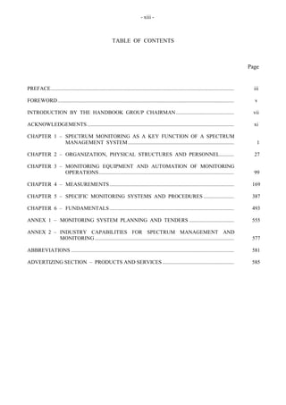 Radio Monitoring Handbook | PDF