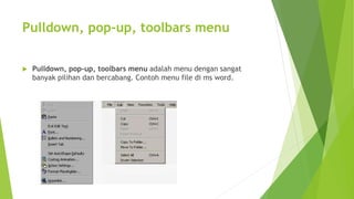 materi imk Menu | PPTX