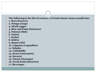 Menu | PPTX