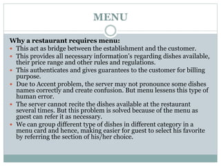 Menu | PPTX