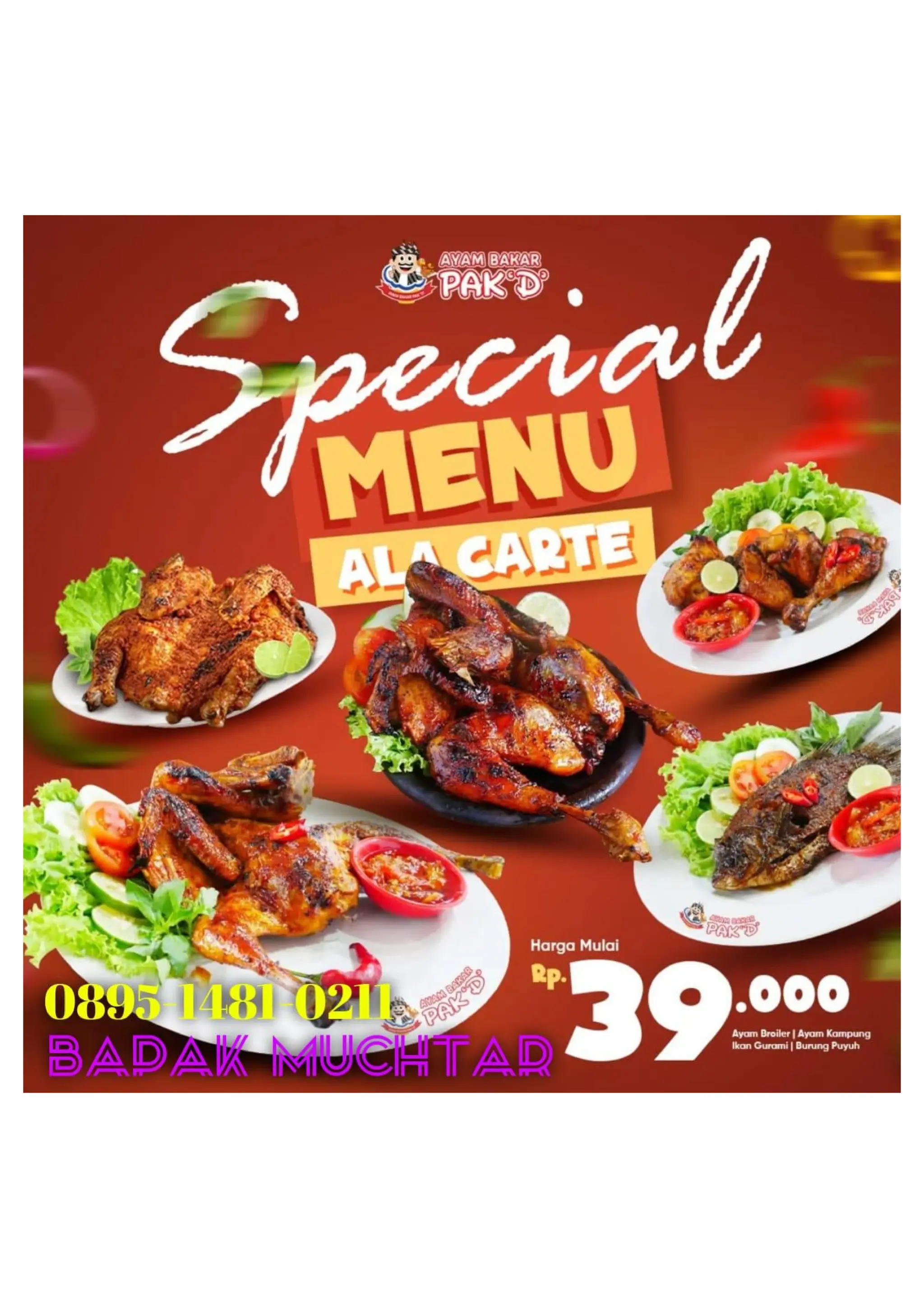 NASI KOTAK SPECIAL MENU MURAH | PAK Dddd | PDF