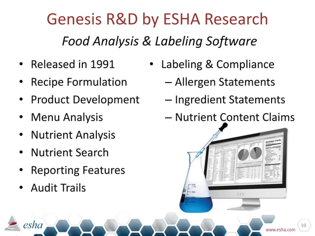 Restaurant Menu Labeling & Recipe Analysis | PPT