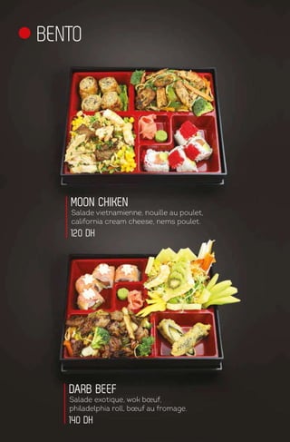 Menu moon-sushi | PDF