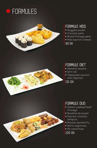 Menu moon-sushi | PDF