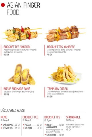 Menu moon-sushi | PDF