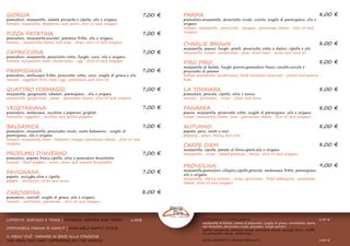 Menu pizza | PDF | Free Download