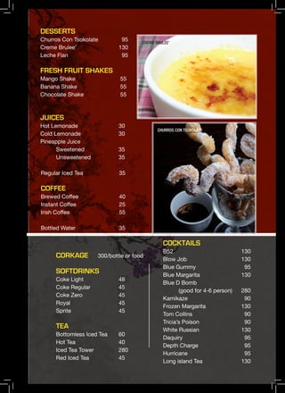 Oriental Resto Menu sample | PDF