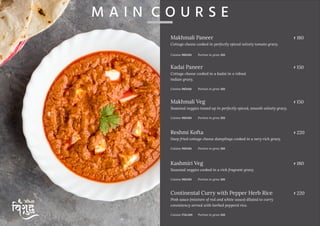 WeShuddh - Pure Jain Food - MENU | PDF