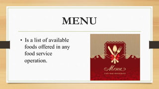 MENU | PPTX