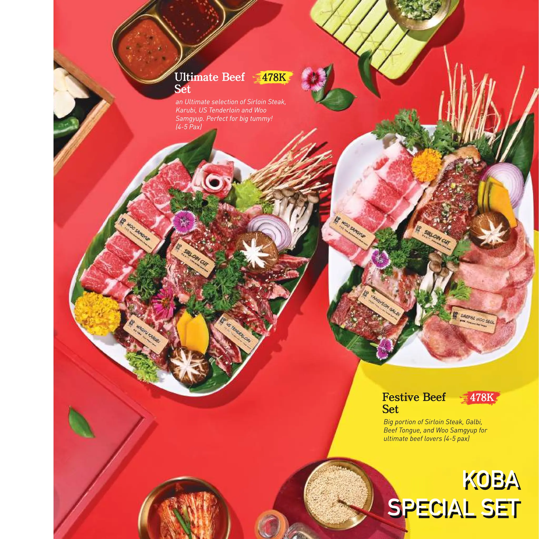MENU ALA CARTe makanann di koba korean barbeque | PDF