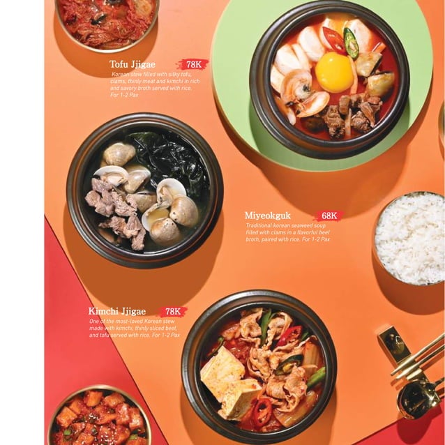 MENU ALA CARTe makanann di koba korean barbeque | PDF