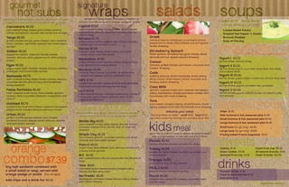 Menu at a glance | PDF