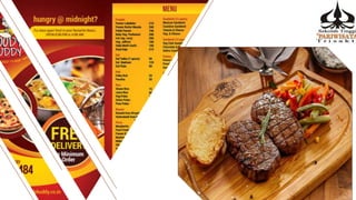 Menu based plan | PPTX