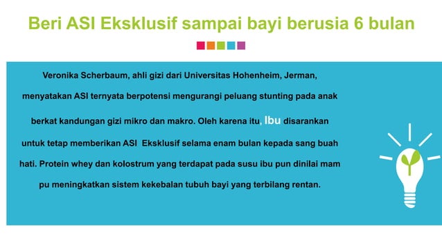 MENU BERGIZI BAGI BADUTA DAN BALITA DALAM UPAYA PENCEGAHAN STUNTING (1 ...