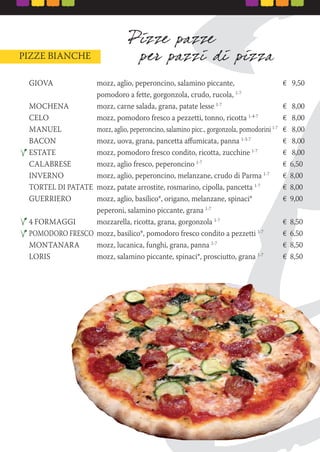 Menu biba's Restaurant & Pizza | PDF
