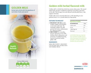 Magical Milk Creations To Address Evolving Consumer Needs | PDF