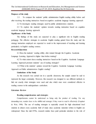 Effects of Reading Instruction Based on Cognitive Academic Language ...