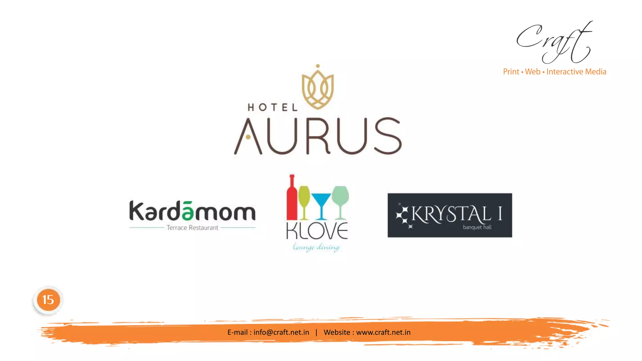 Craft |Hospitality digital marketing|Hospitality designing|Menu card ...