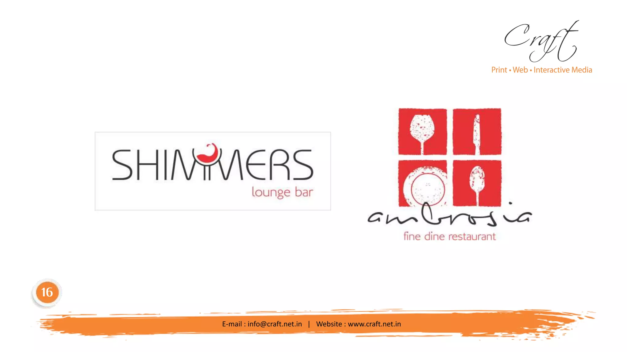 Craft |Hospitality digital marketing|Hospitality designing|Menu card ...