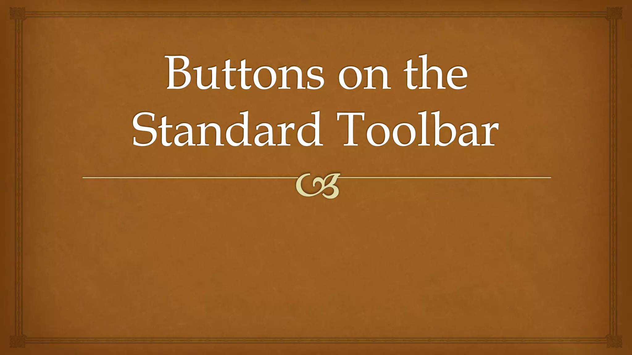 Menu Commands and Toolbars in MS Publisher | PPTX