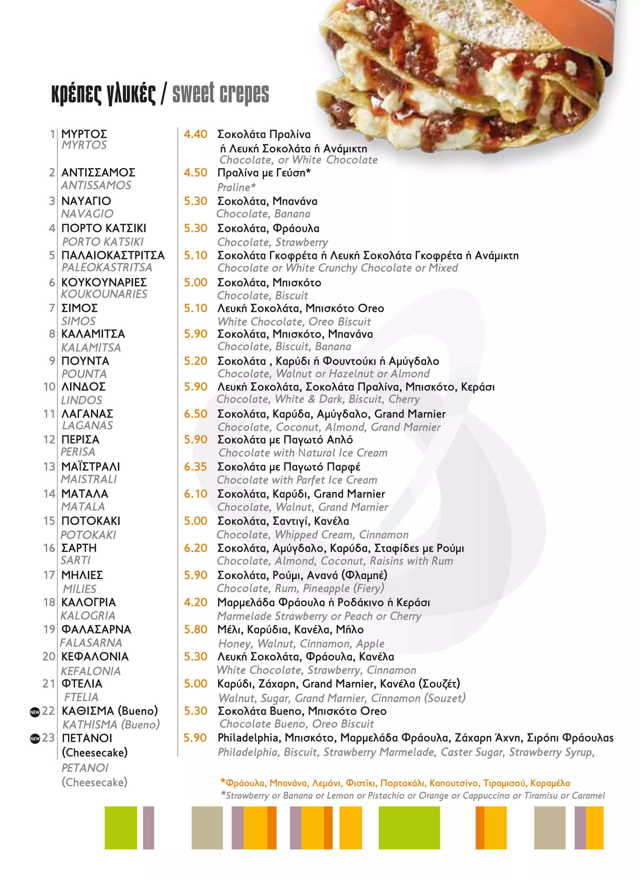 Crepaland delivery menu | PDF
