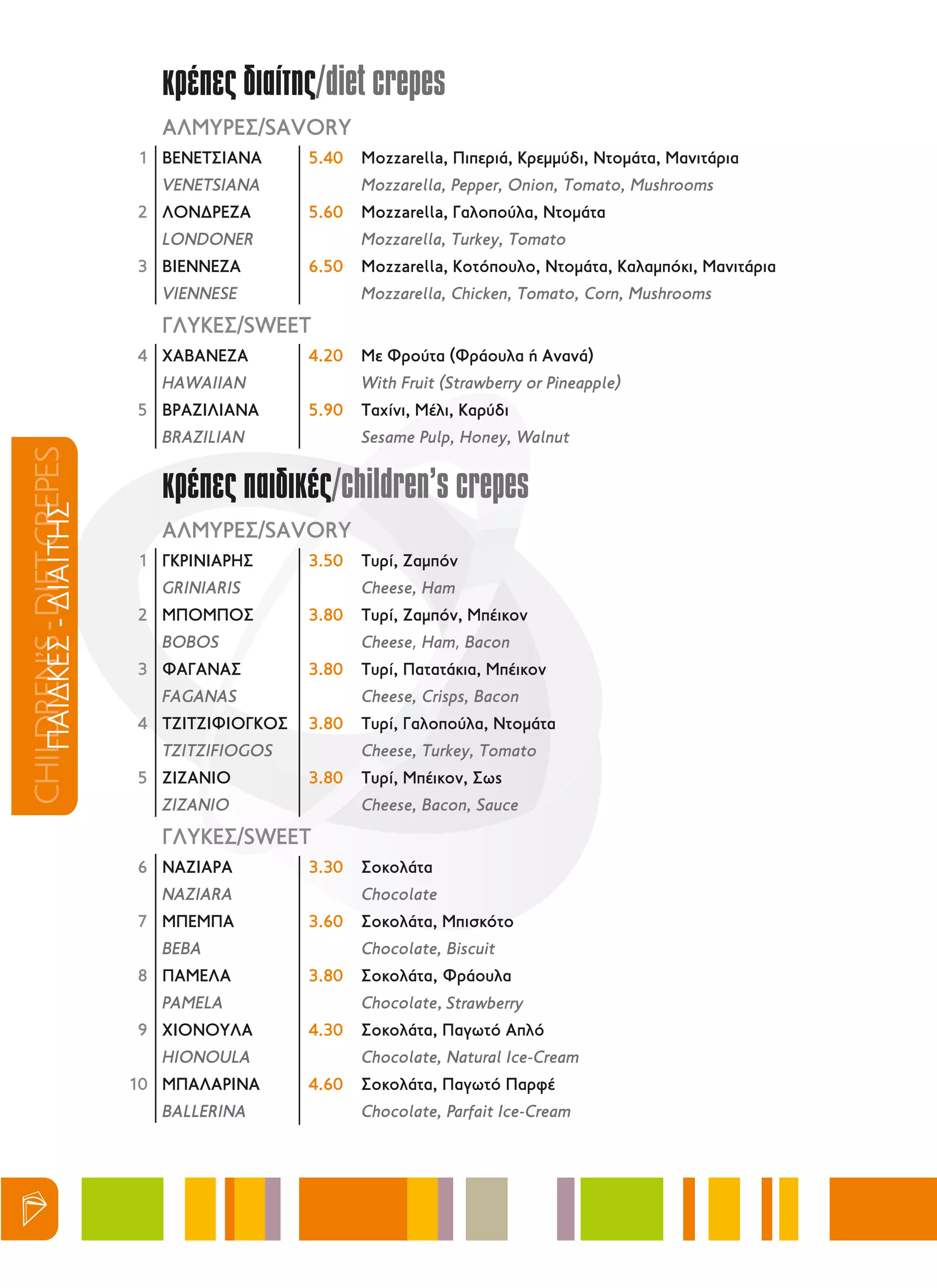 Crepaland delivery menu | PDF