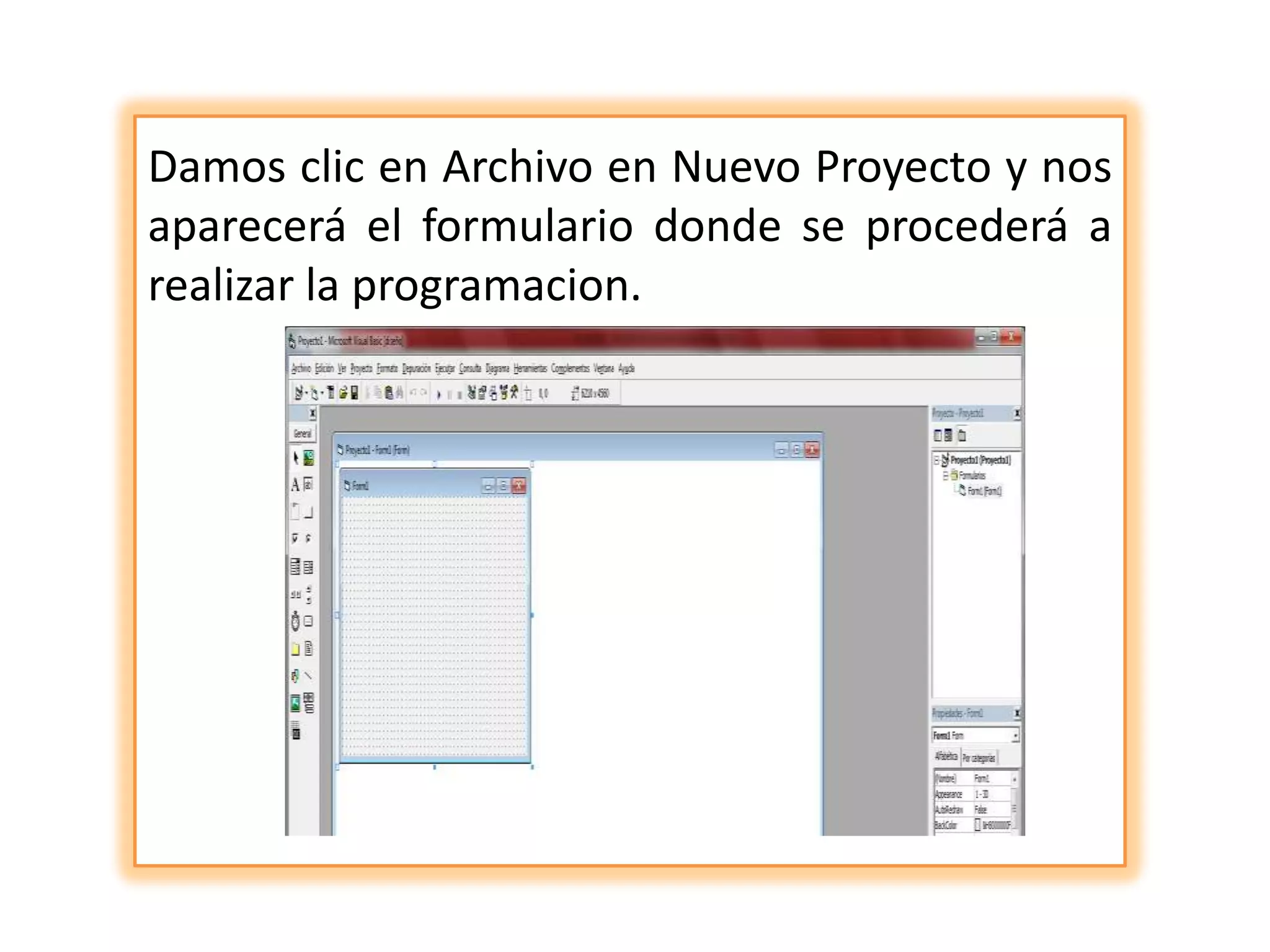 Menu de programas | PPTX