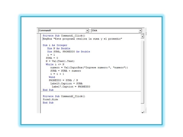 Menu de programas | PPTX