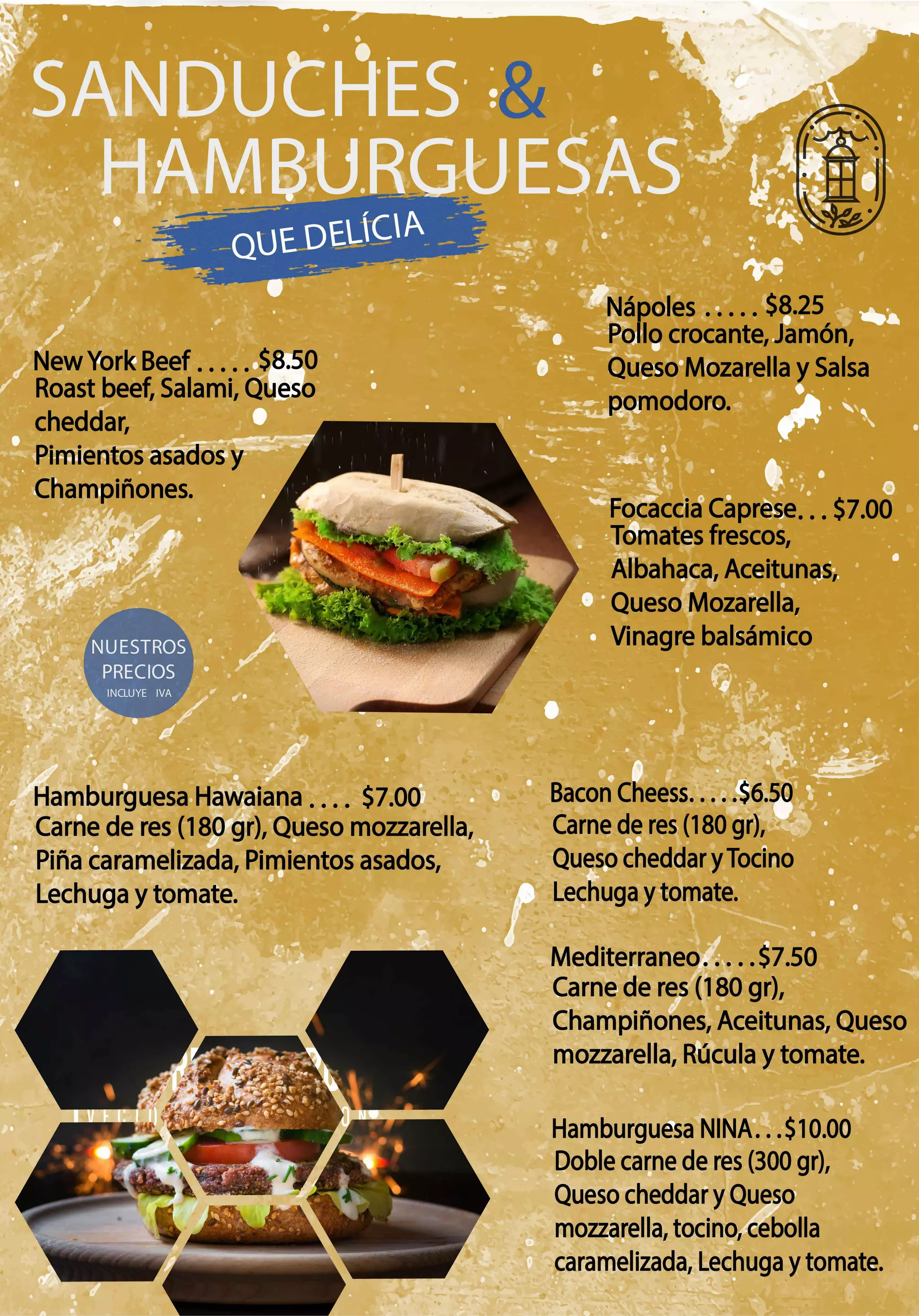 Menu digital NINA RESTAURANTE | PDF