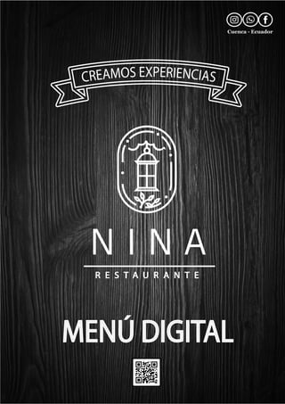 Menu digital NINA RESTAURANTE | PDF