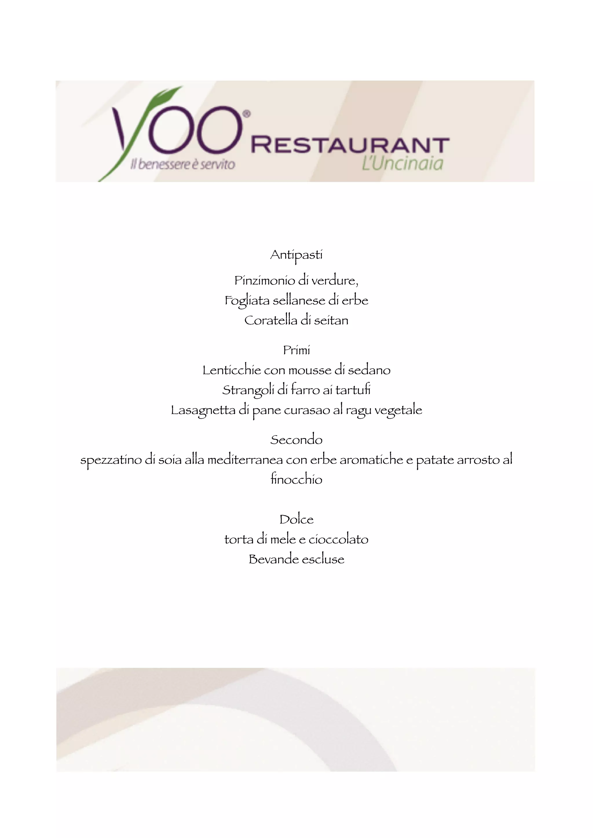 Menu famiglie domenica 19 | PDF