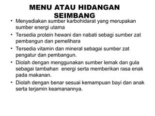 Menu Bergizi Seimbang dan beragam (B2SA).ppt