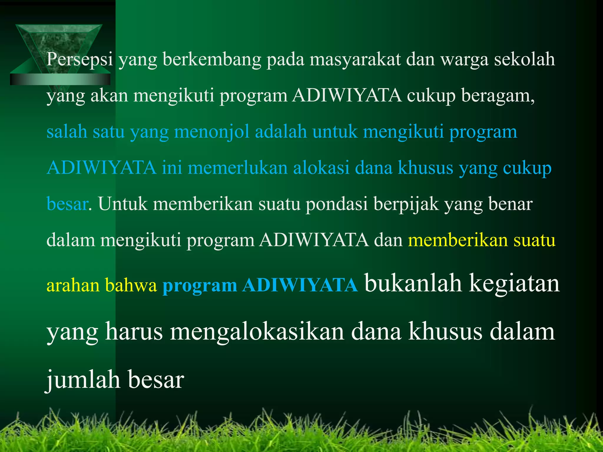 Menuju adiwiyata | PPT