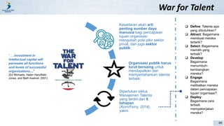 Management Talenta ASN Nasional | PDF