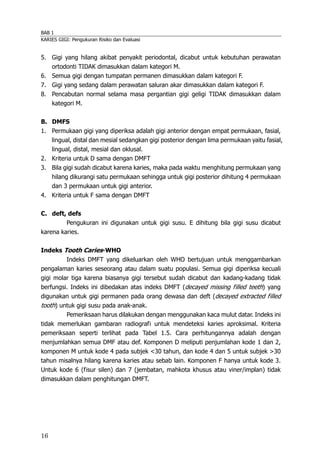 Menuju gigi dan mulut sehat pencegahan dan pemeliharaan _normal_bab 1 | PDF