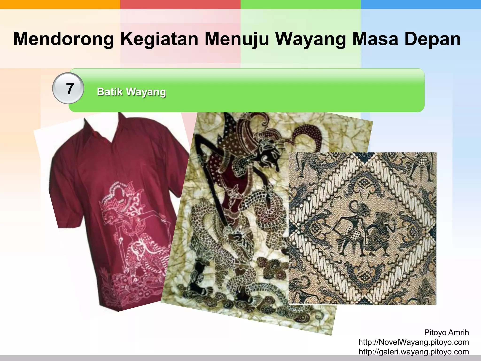 Presentasi Menuju Wayang Masa Depan | PPT