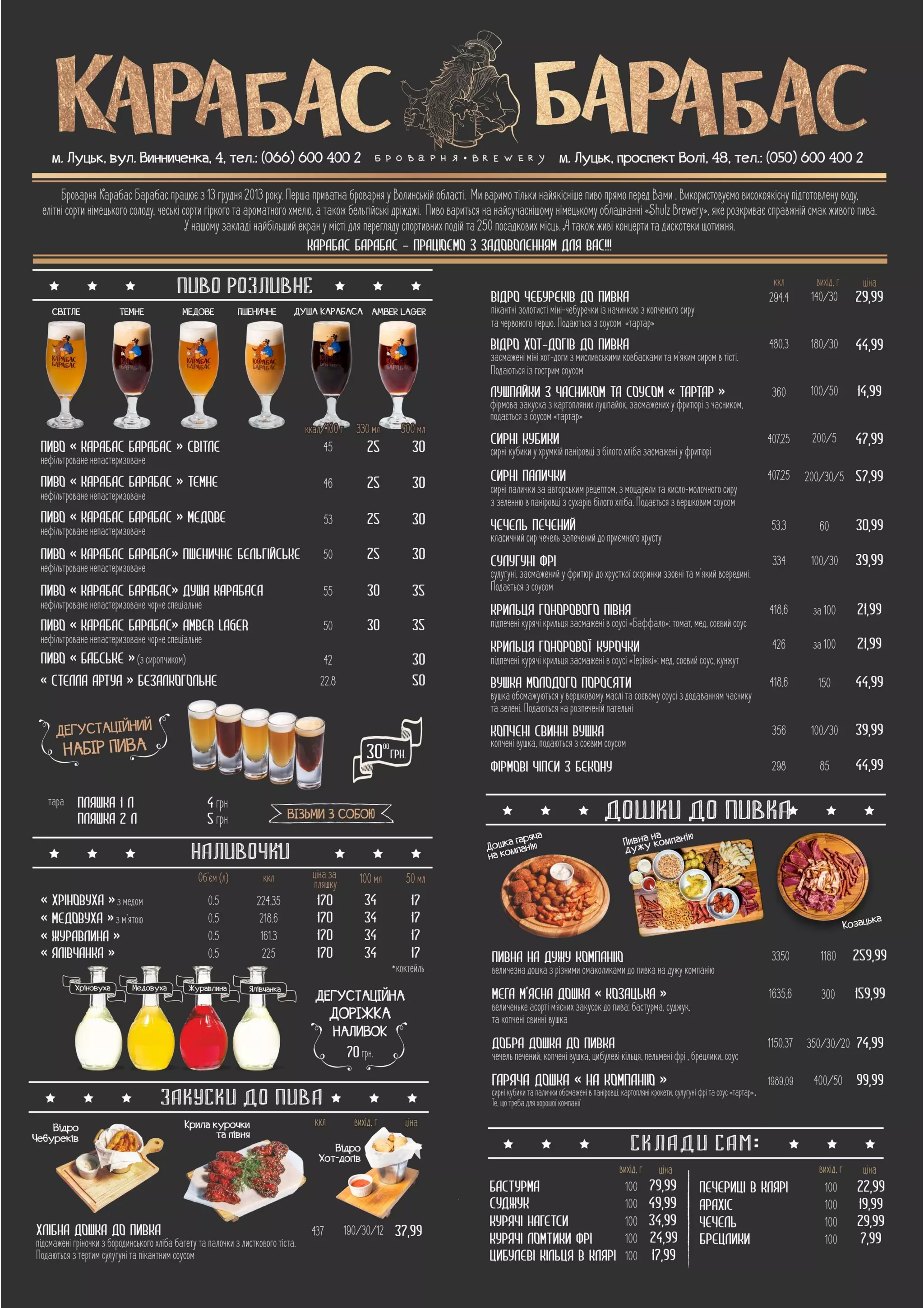 Menu karabas barabas | PDF