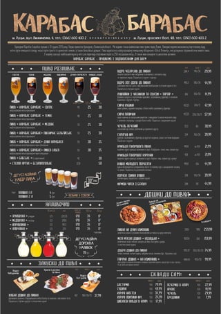 Menu karabas barabas | PDF