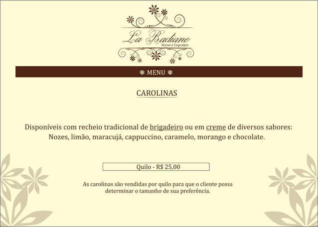 Menu La Badiane | PDF