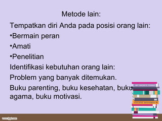 Menggali ide penulisan | PPT