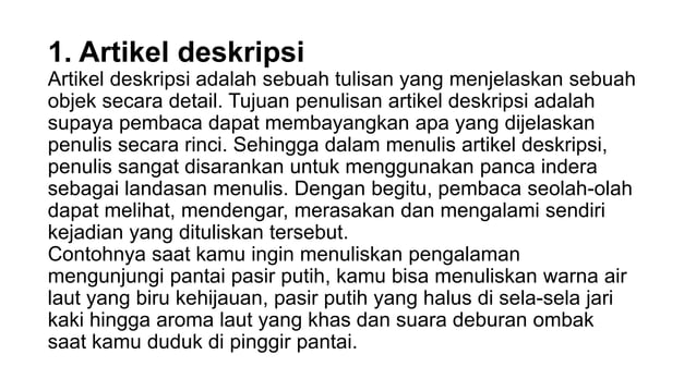Pelatihan MENULIS ARTIKEL untuk pemula.pptx