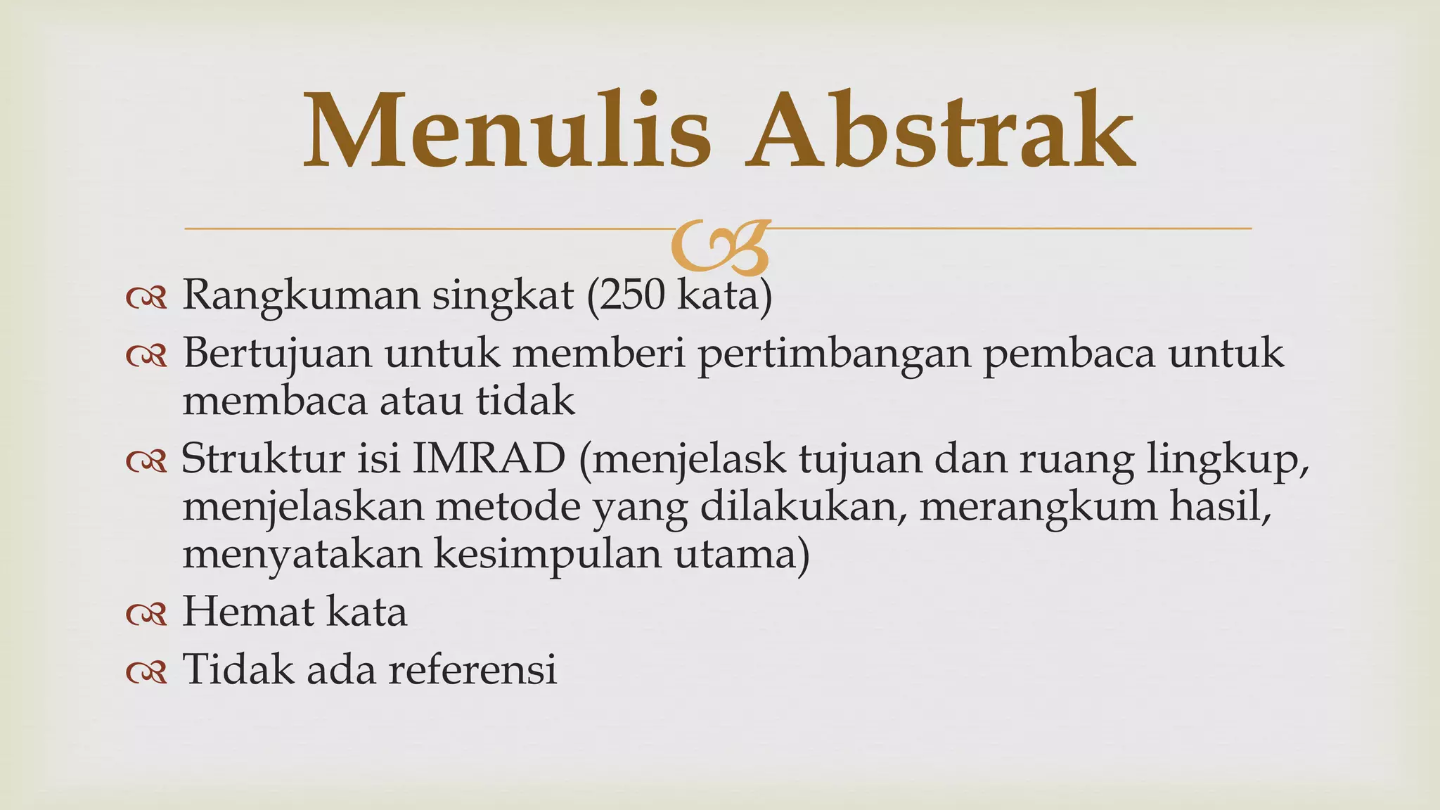 Menulis artikel ilmiah untuk jurnal | PDF