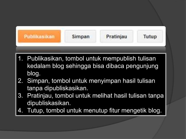 Menulis blog | PPTX